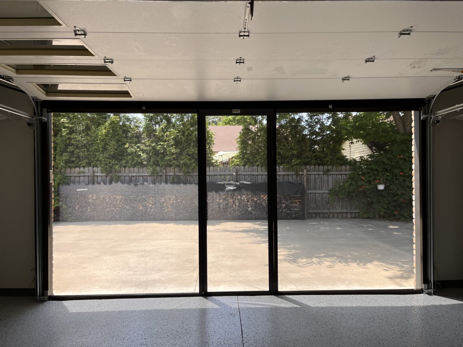 Lifestyle Garage Door Screens - Screenmobile