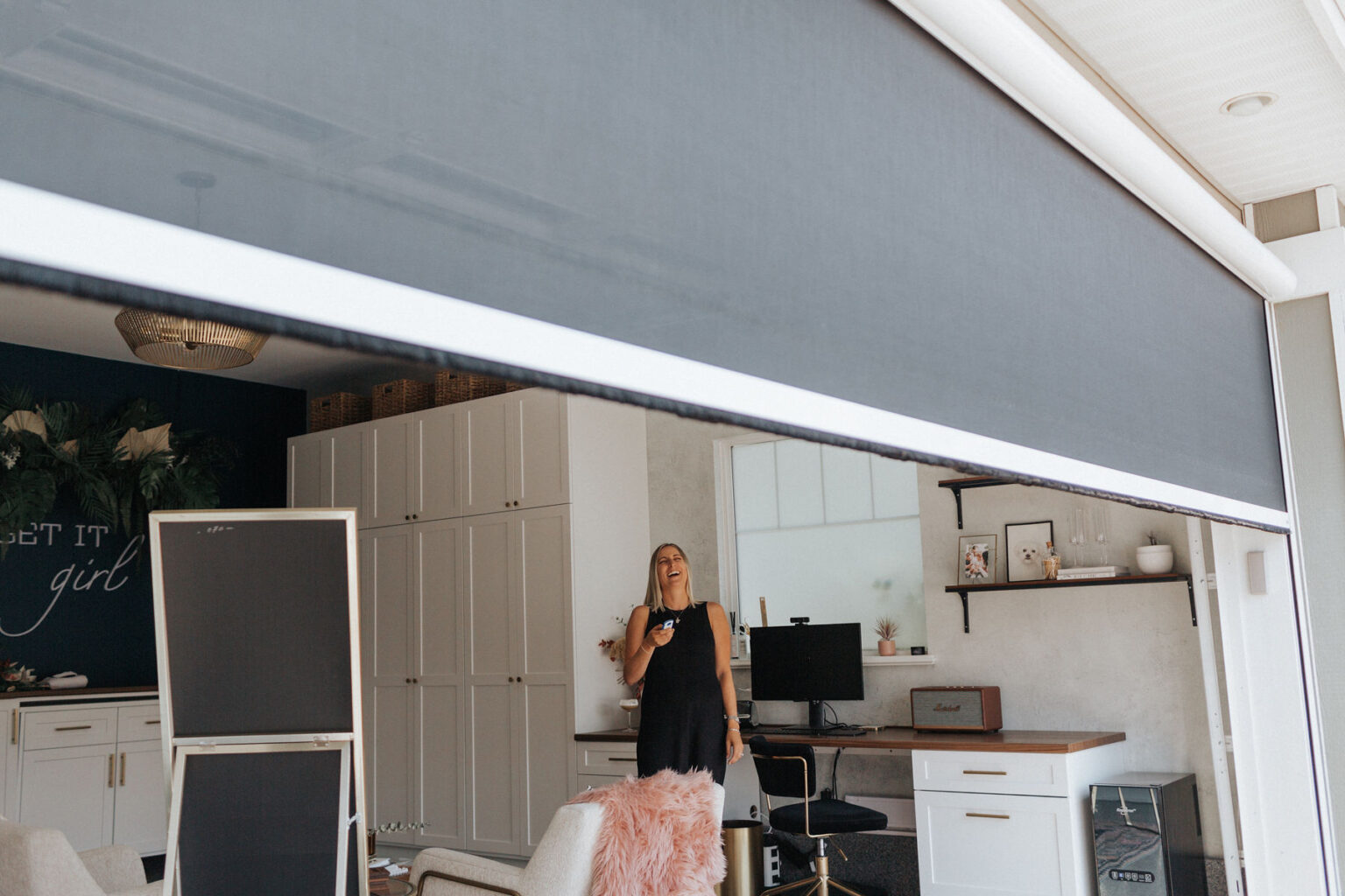 Roll Down Garage Screens - Screenmobile