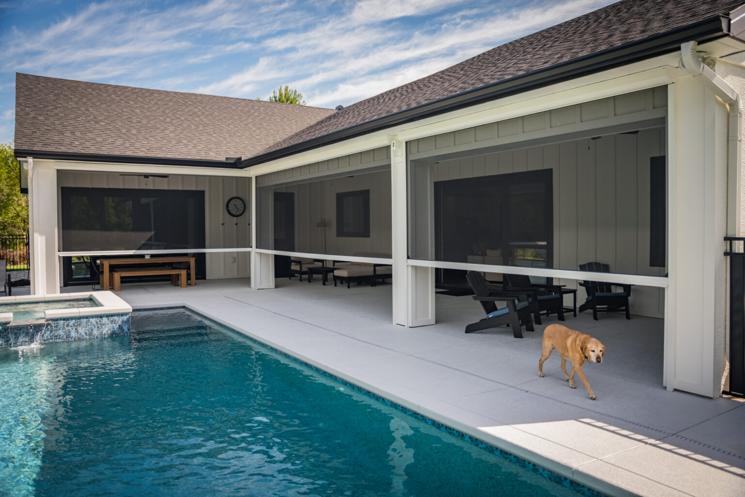 Enhance Outdoor Spaces with Motorized Porch and Patio Screens ...