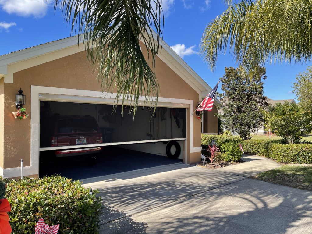 Roll Down Garage Screens - Screenmobile