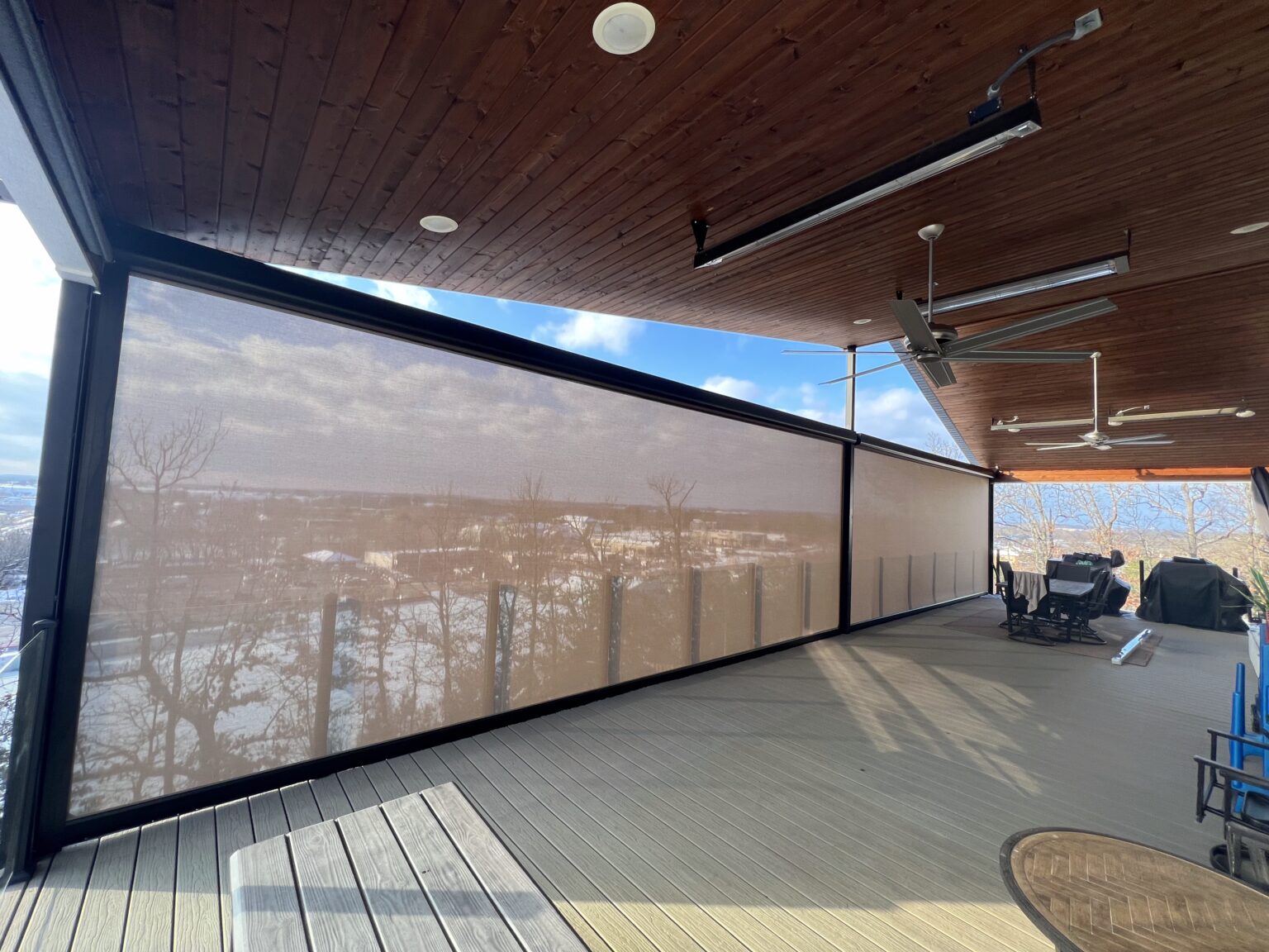 Enhance Outdoor Spaces with Motorized Porch and Patio Screens ...